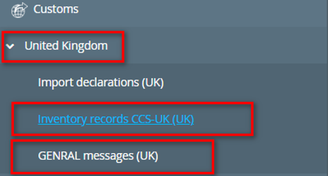Customs Management and CCS UK – AEB Help Center