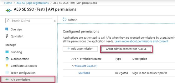 Setting up single sign-on (SSO) via Microsoft Azure Active Directory via OpenID Connect – AEB ...